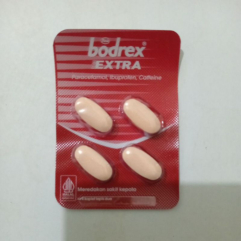 Jual BODREX EXTRA 1 strip @ 4 tablet | Shopee Indonesia