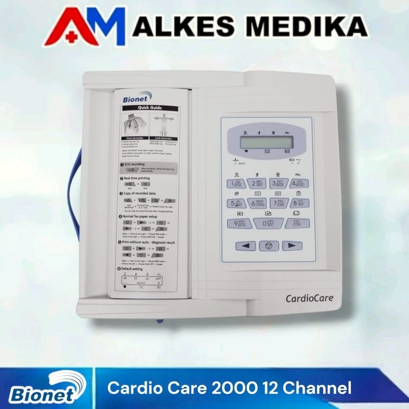 Jual BIONET Cardio Care 2000 Alat EKG 12 Channel | Shopee Indonesia