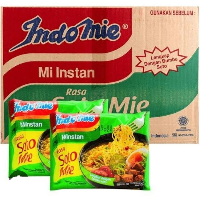 Jual Indomie mie instan rasa soto mie (1dus/40pcs) | Shopee Indonesia