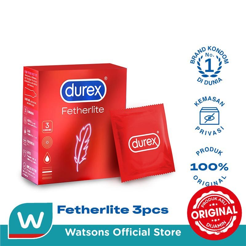 Jual Durex Fetherlite 3s - Kondom Tipis | Shopee Indonesia