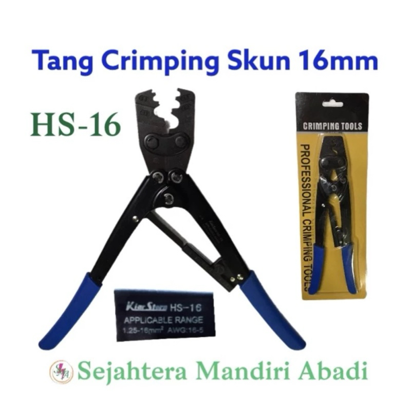 Jual Tang Crimping Skun HS16 Tang Press Skun 1,5-16 mm | Shopee Indonesia