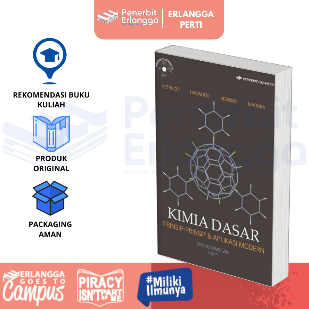 Jual [Erlangga] Buku Referensi Mahasiswa: Kimia Dasar Edisi Jilid 1 - Buku Soshum | Shopee Indonesia