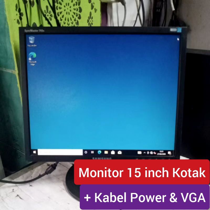 Jual LCD Monitor 15 inch square/ Lcd monitor Kotak 15" Jernih | Shopee ...