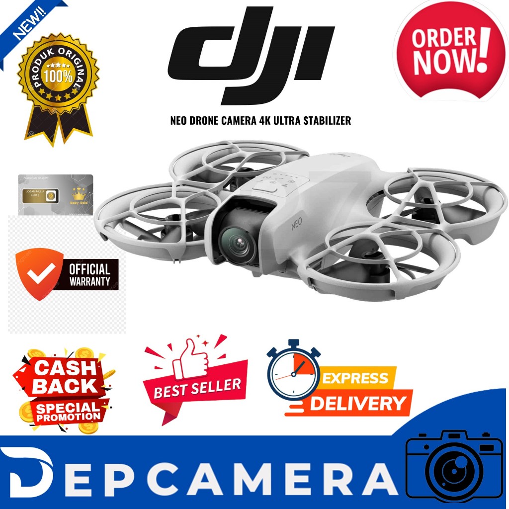 Jual DJI Neo Drone Camera 4K Ultra-Stabilized Video | Shopee Indonesia