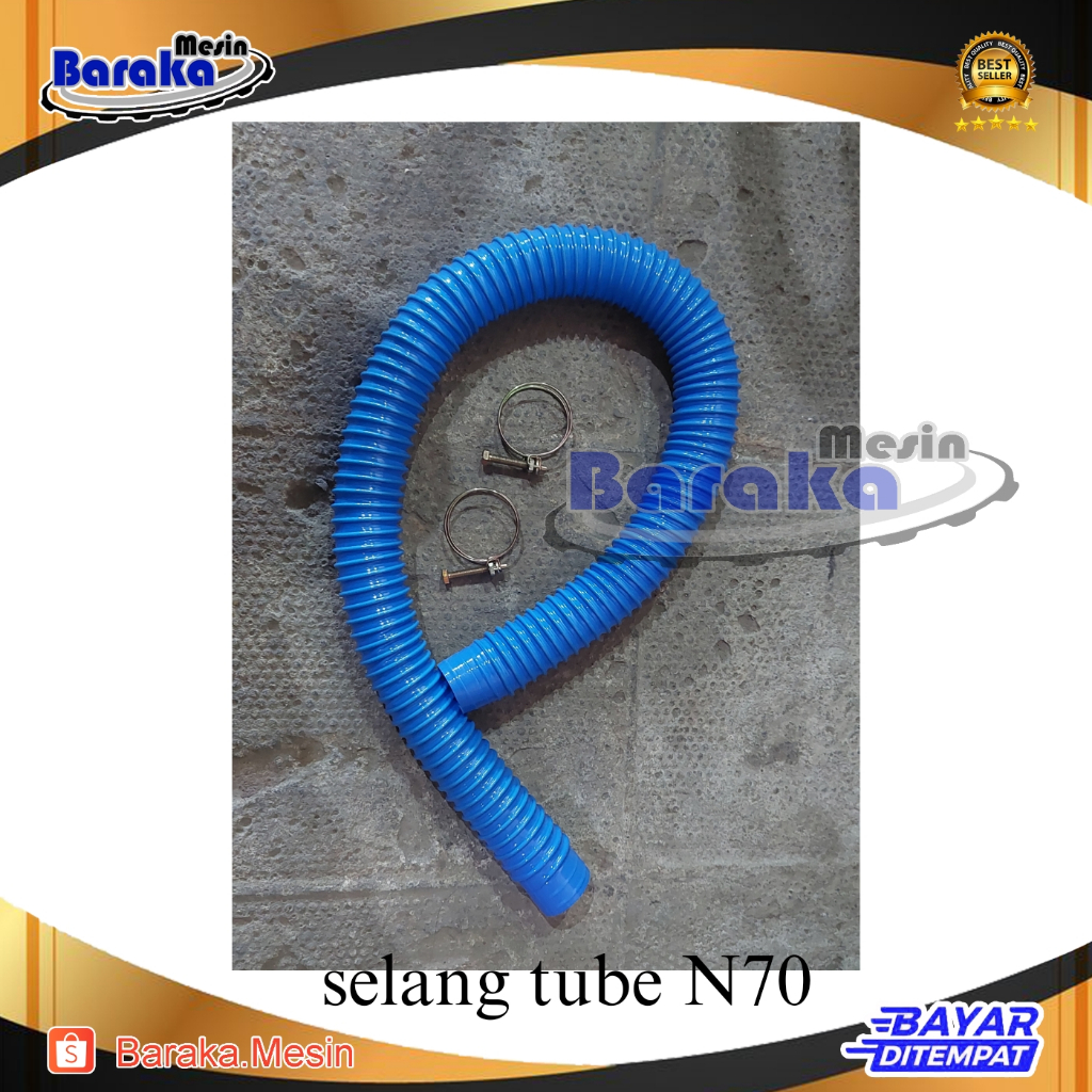 Jual Selang air tube n70 n120 syphon flange selang pembuangan katul ...