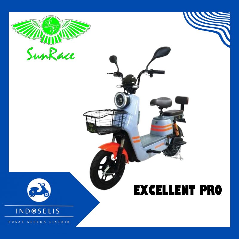 Jual Sepeda Listrik Sunrace Excellent Pro 400 watt | Garansi Resmi ...
