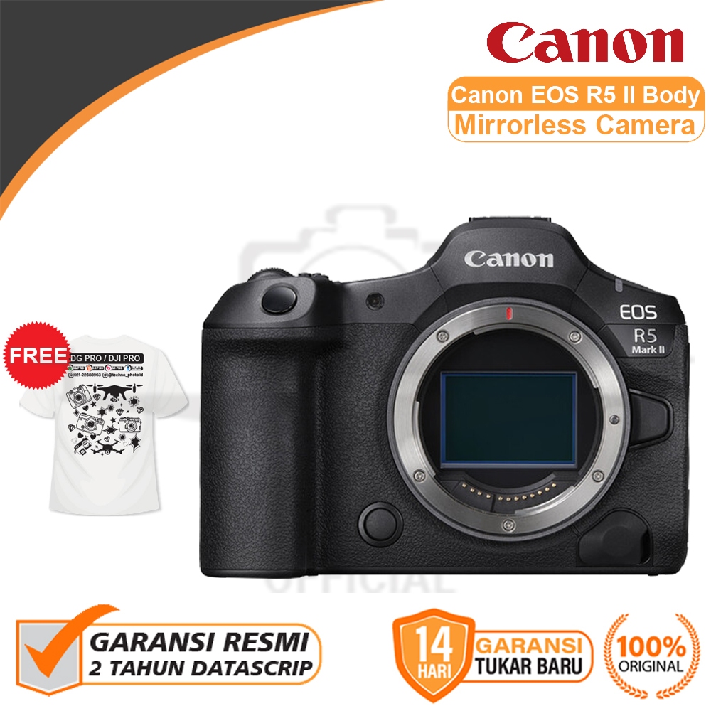 Jual Canon EOS R5 II Body Only Mirrorless Camera Canon R5 Mark 2 Body ...