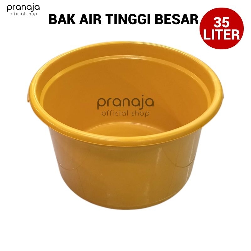Jual Bak Air Besar 35 Liter Ember Plastik Tebal Bak Ember Cucian Baskom ...
