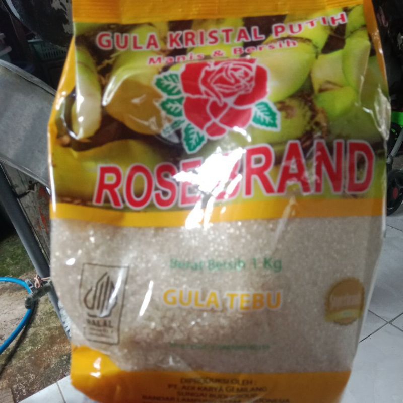 Jual gula tebu asli manis rose brand 1kg | Shopee Indonesia
