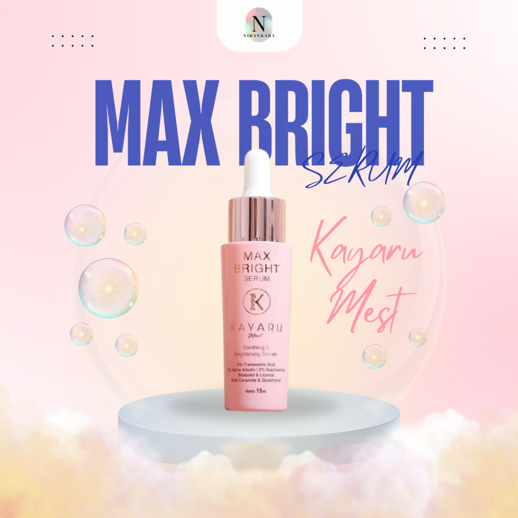 Jual Kayaru Mest Max Bright Serum Soothing & Brightening | Shopee Indonesia
