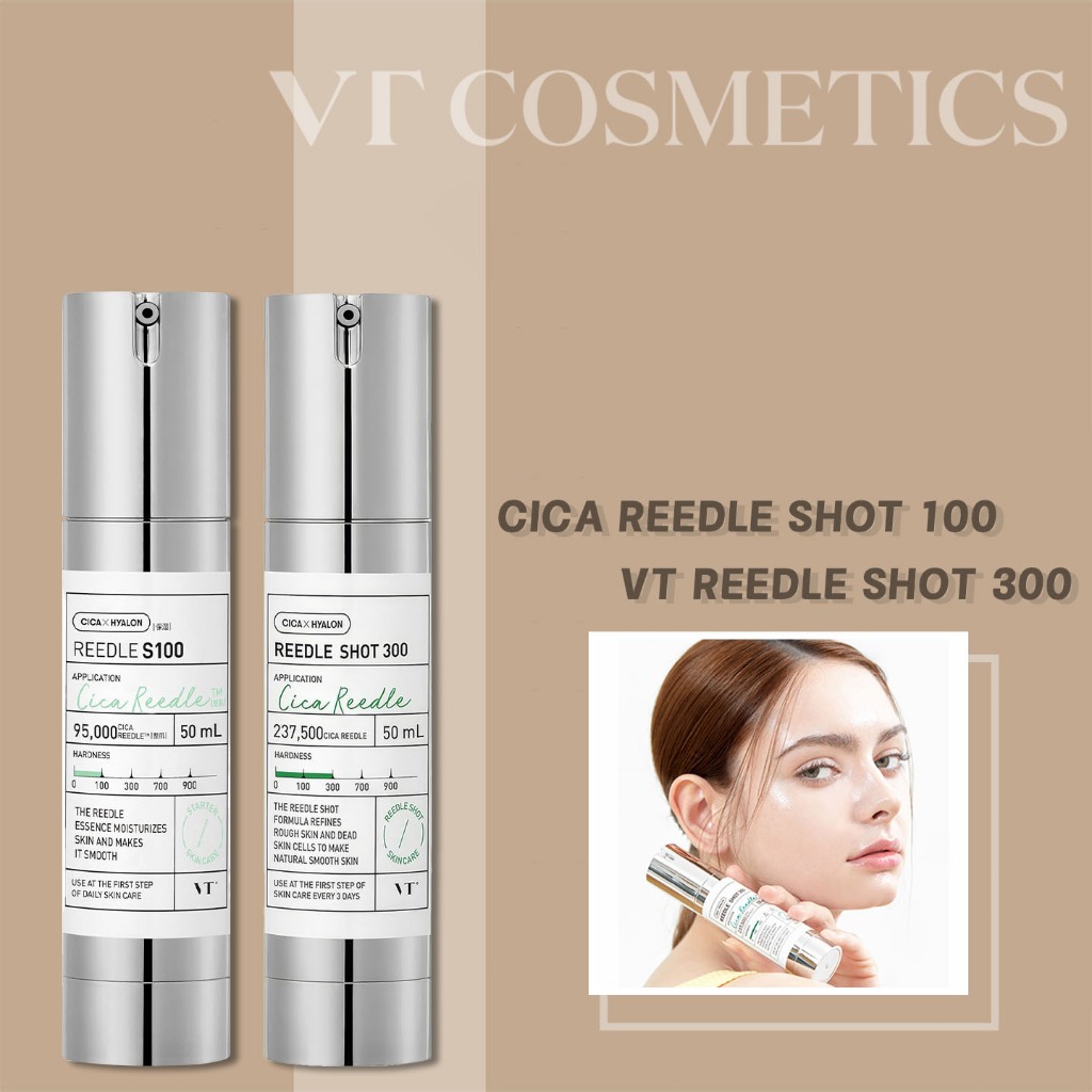Jual VT COSMETICS Cica Reedle Shot Serum 100 300 - 50ML / Pro Cica Collagen / Repair Cream ...