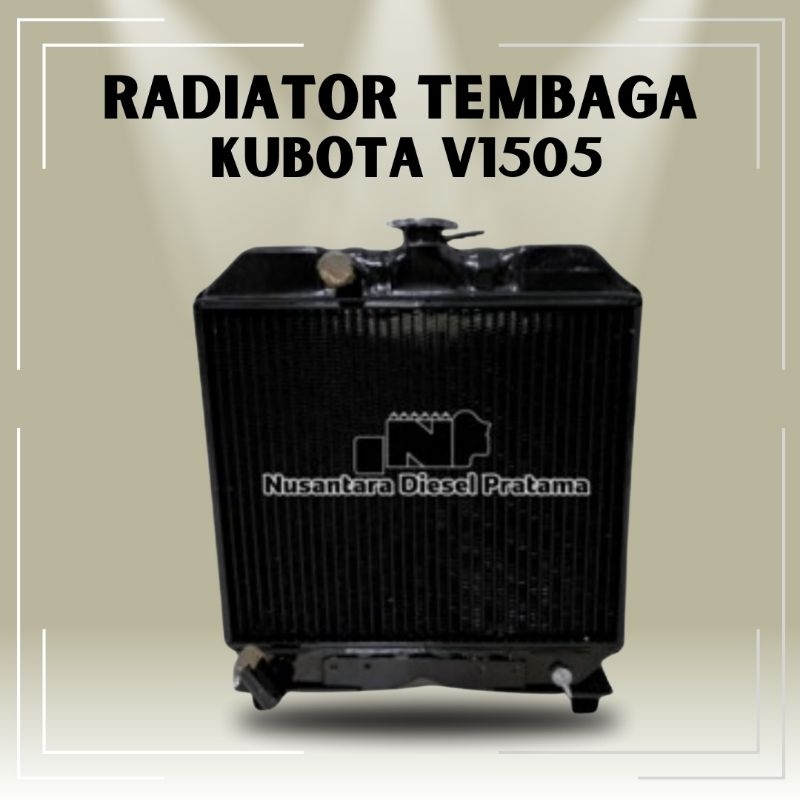 Jual Radiator Tembaga Kubota V1505 / V1.505 / V1-505 / RADIATOR KUBOTA ...