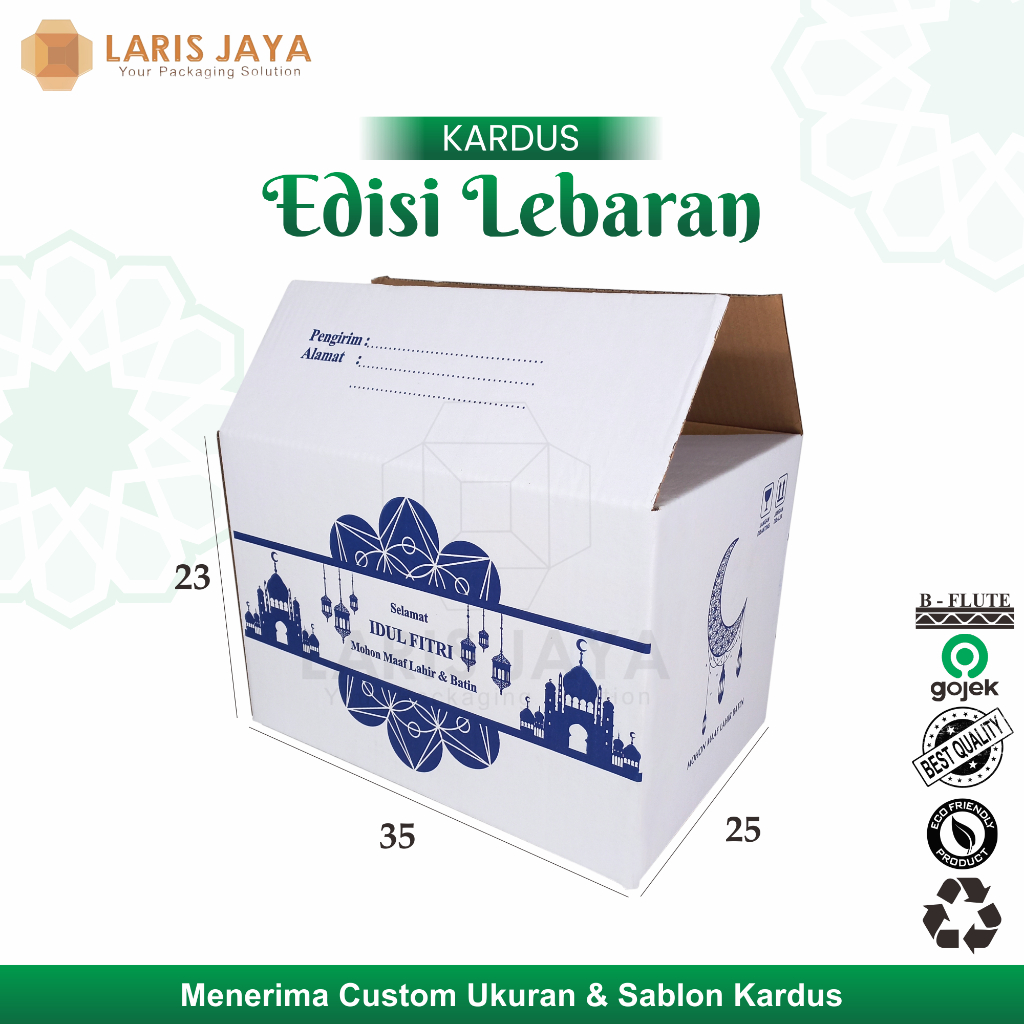 Jual Kardus/Parcel/Parcell/Lebaran/Idul Fitri/Fitri/Eid Mubarak/Ied/Eid ...