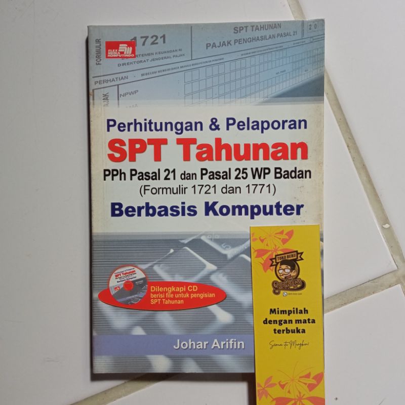 Jual Buku Perhitungan & Pelaporan SPT Tahunan PPh Pasal 21 dan Pasal 25 ...