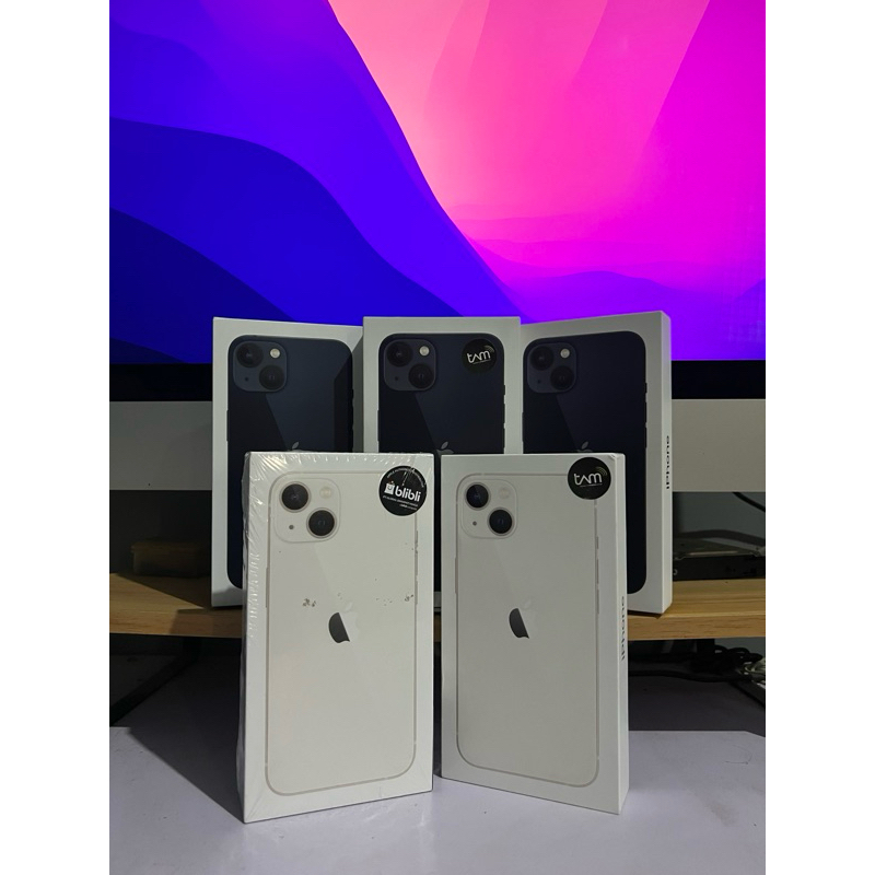 Jual Iphone13 128gb NEW ( Midnight + Starlight ) | Shopee Indonesia