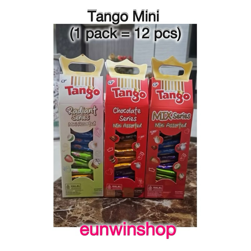 Jual Tango Wafer Mini Assorted 12 Pcs x 4 Gr-[GIFT/HAMPERS] | Shopee ...