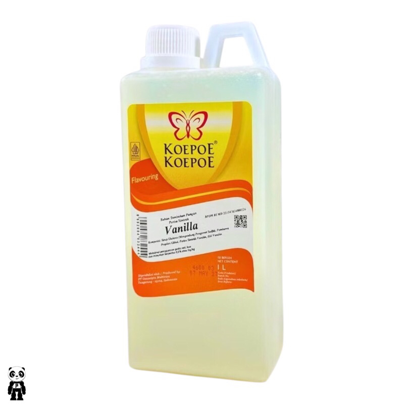 Jual Koepoe Koepoe Pasta Vanila 1 Liter Vanilla Flavoring Perisa Vanili ...