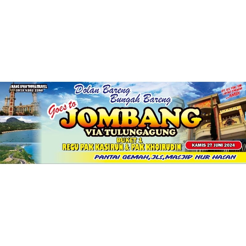 Jual CETAK BANNER TERMURAH / SPANDUK MURAH / BANNER WISATA MURAH ...