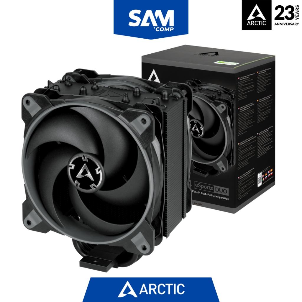 Jual HSF Arctic Freezer 34 eSports DUO Grey Dual Fan BioniX P-Series ...