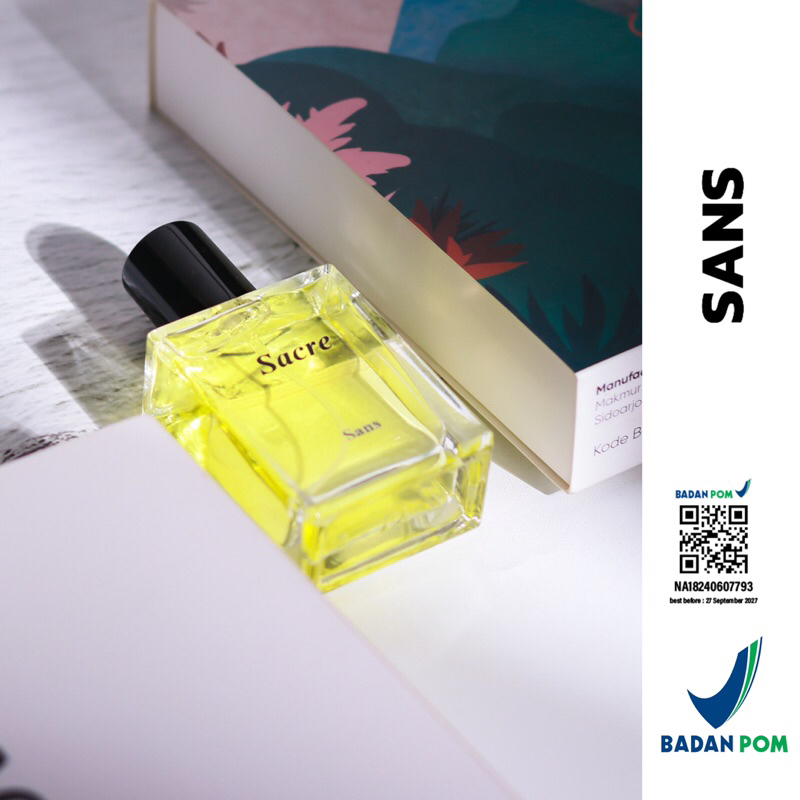 Jual SACRE Perfume - Sans | Eau De Parfum 50 ml | BPOM | Parfum Wangi ...
