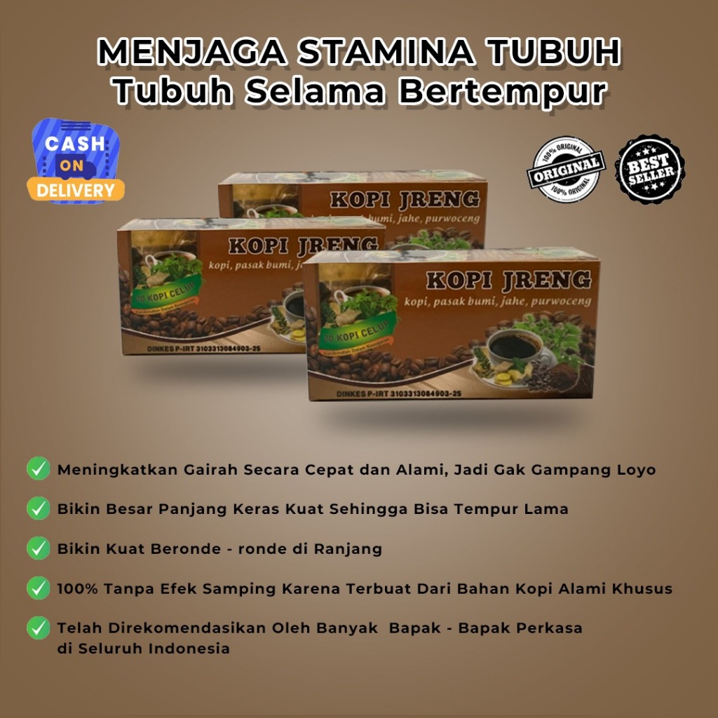 Jual KOPI STAMINA PRIA | KOPI JRENG Kopi Pilihan Pria - Halal & Bpom ...