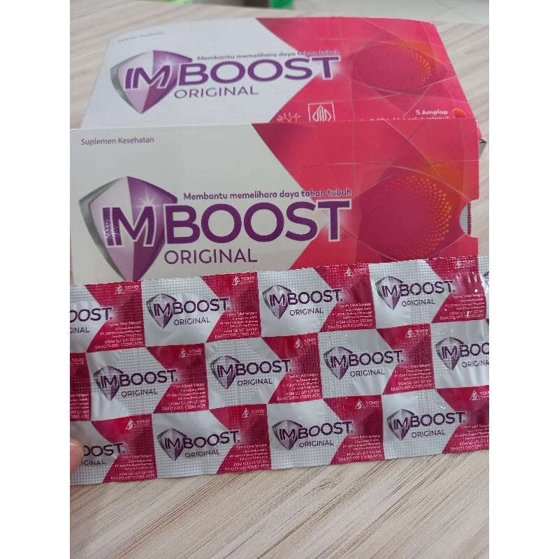 Jual Imboost Original Tablet Multivitamin Daya Tahan Tubuh (harga ...