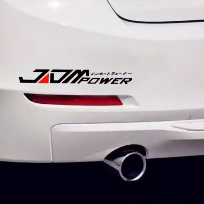 Jual stiker mobil JDM power | Shopee Indonesia