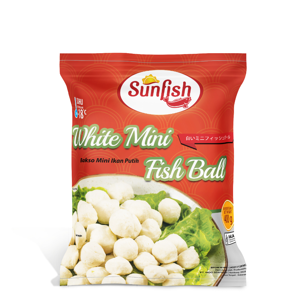 Jual Sunfish Bakso Rebus (S) / White Mini Fish Ball 400gr | Shopee ...