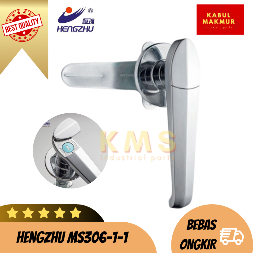 Jual Kunci / Handle Lemari Besi / Panel Listrik / Loker Hengzhu MS306-1 ...