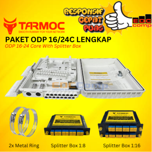 Jual Tarmoc ODP 8 Core ODP 16 Core Lengkap Splitter | Box FO ODP 8C 16C ...