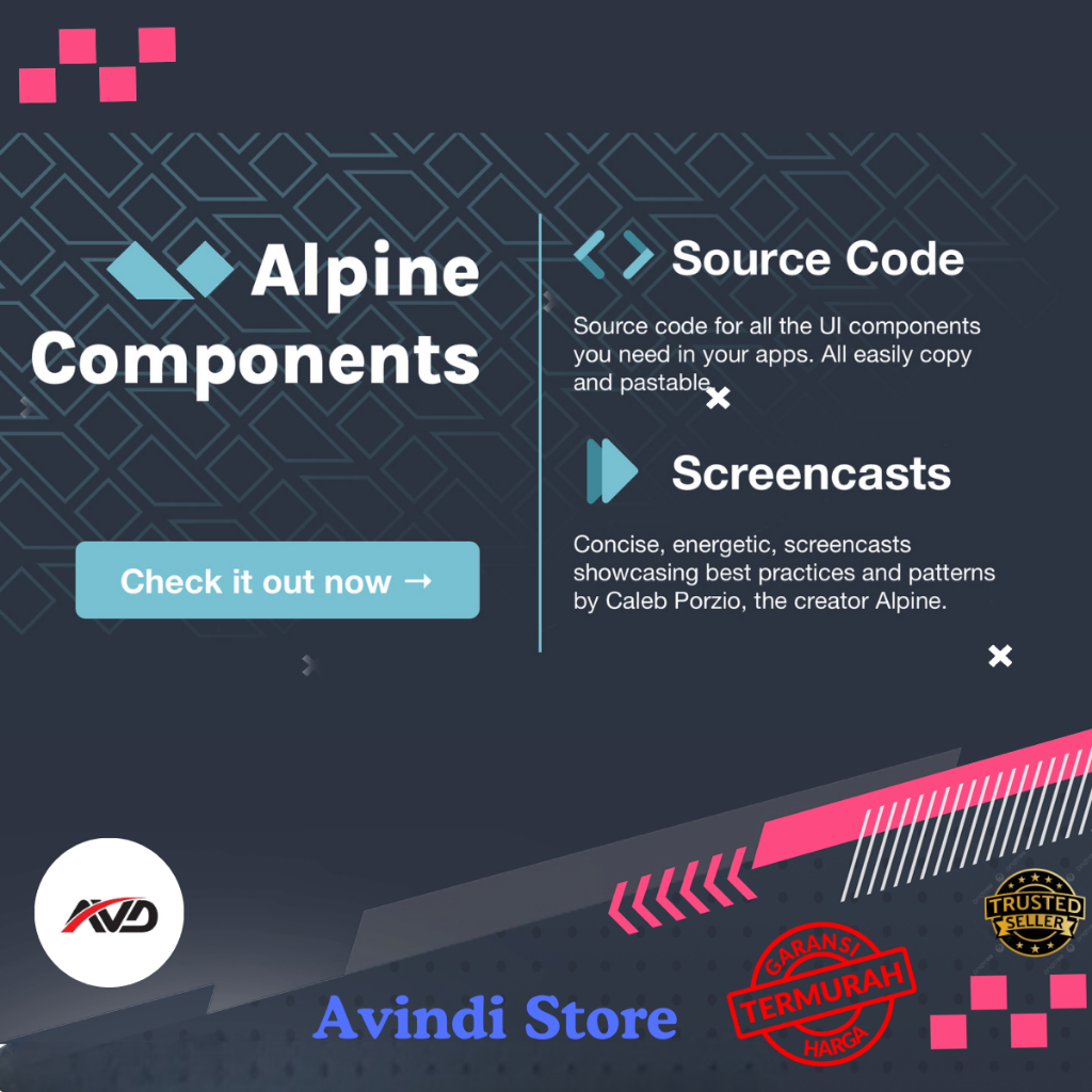 Jual Alpine UI Components | Shopee Indonesia