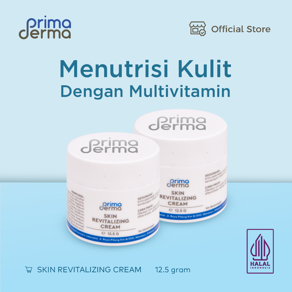 Jual PRIMADERMA Skin Revitalizing Cream 12.5 gr | Shopee Indonesia