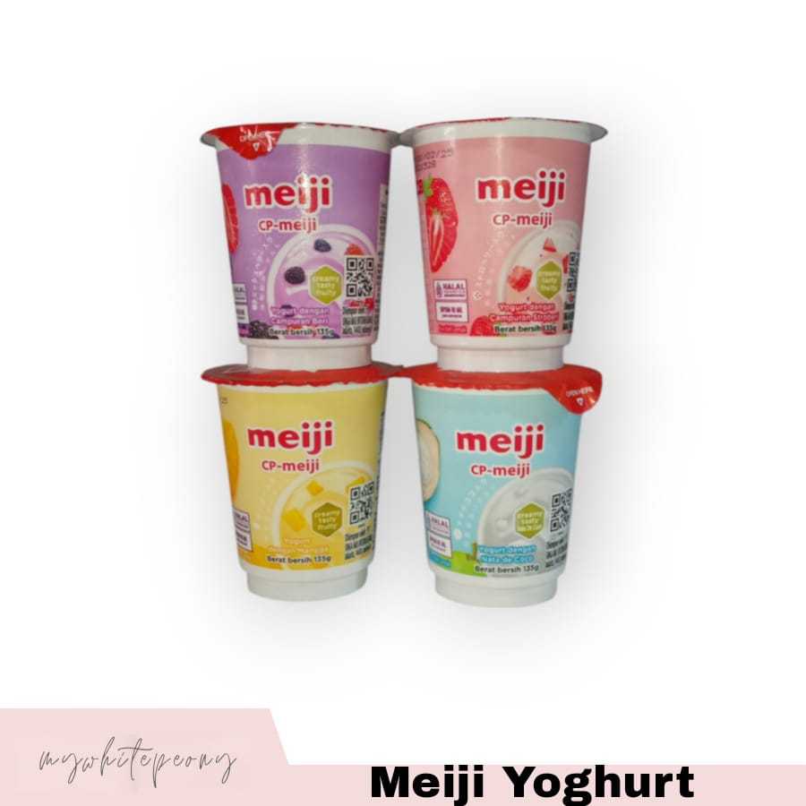 Jual Meiji Yoghurt / Yogurt 135 gr | Shopee Indonesia
