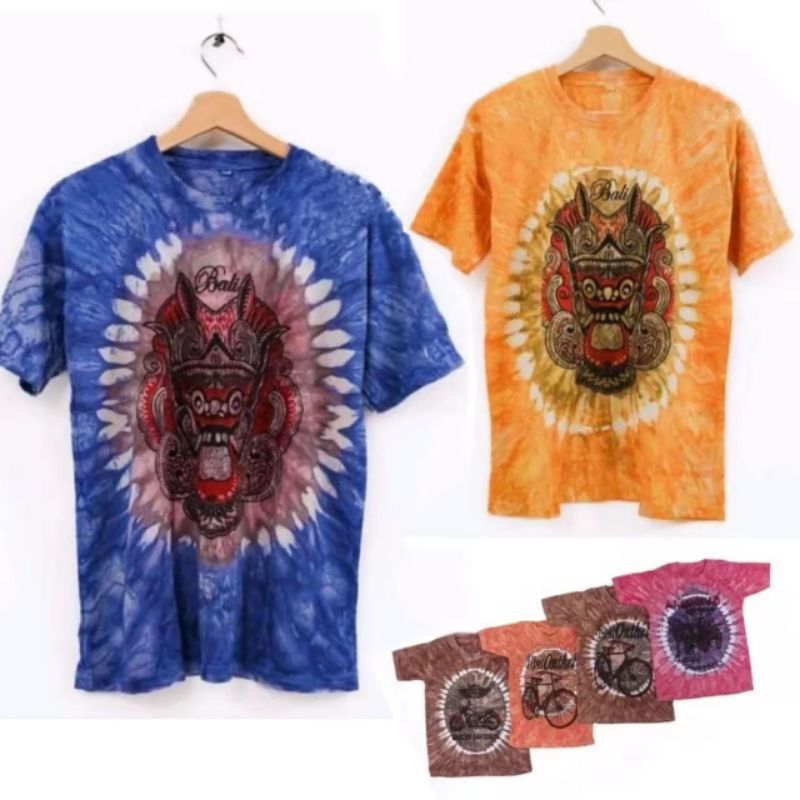 Jual Kaos Batik Abstrak Dewasa Kaos Barong Khas Bali Etnik Dashiki ...