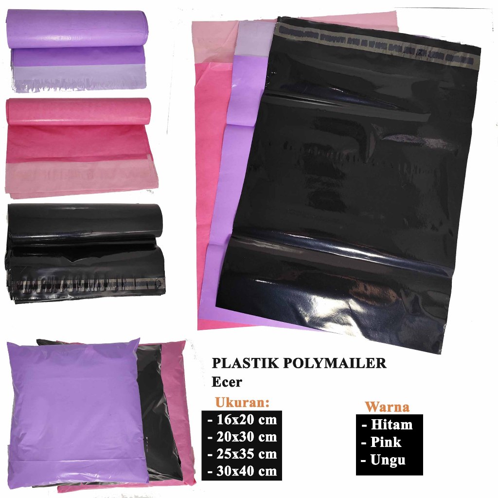 Jual Plastik Packing Polymailer Olshop – Tahan Air & Perekat Kuat ...