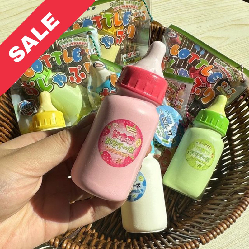 Jual Squishy Mido Premium Milk Bottle Squishy Botol Susu Licensed Super ...