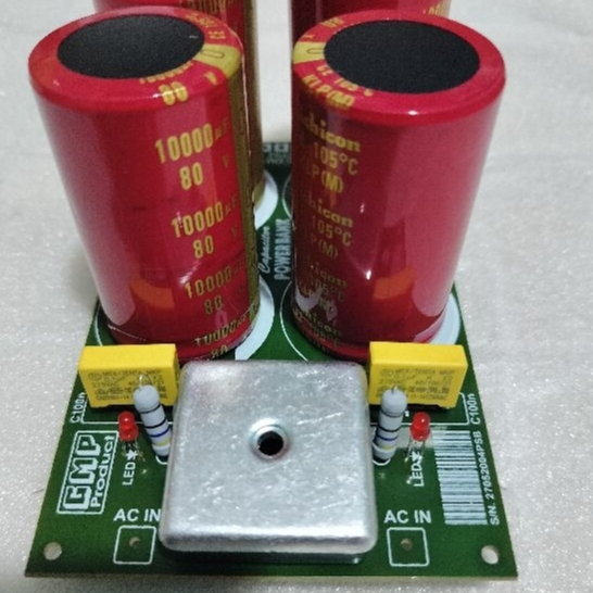 Jual Satu set Kit Psu isi 4 Elko Nichicon 10.000uf 80volt | Shopee ...
