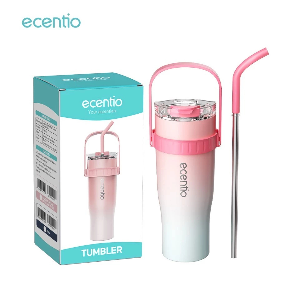 Jual Ecentio Tumblr Botol Minum stainless steel 304 premium 1200 ML ...