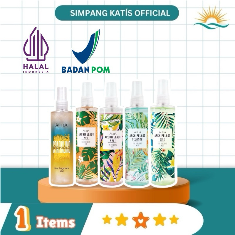 Jual [Simpang Katis] AULIA Archipelago Fine Fragrance Mist 150ml | BODY ...