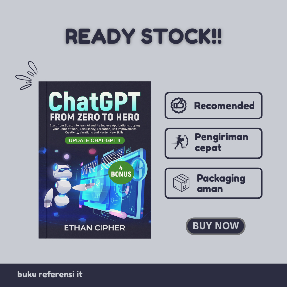 Jual Ethan Chiper - CHAT GPT FROM ZERO TO HERO Master AI and Its Endless Applications | Shopee ...
