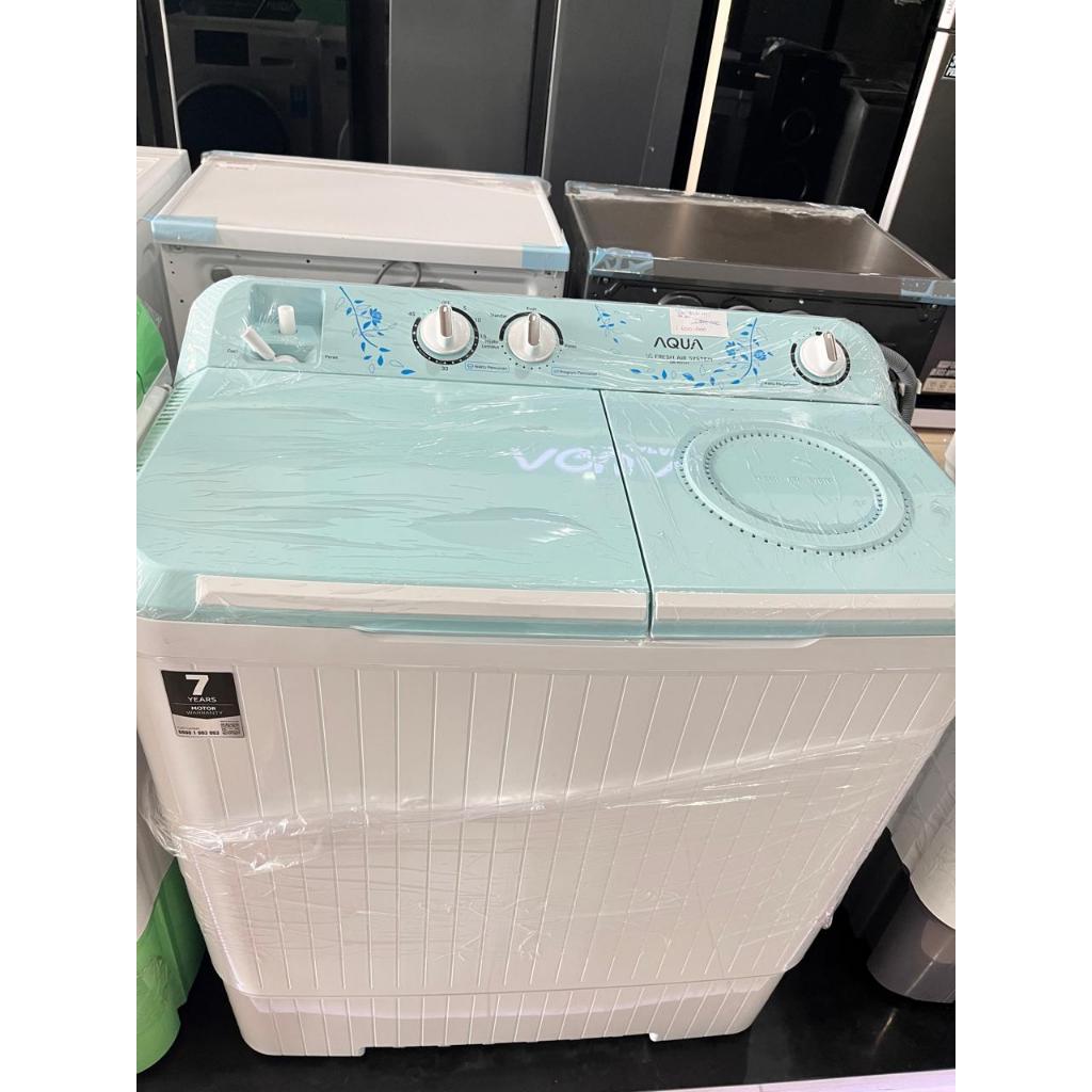 Jual TWIN TUB 9 KG AQUA QW-9031HT MESIN CUCI 2 TABUNG AQUA QW 9031 HT ...