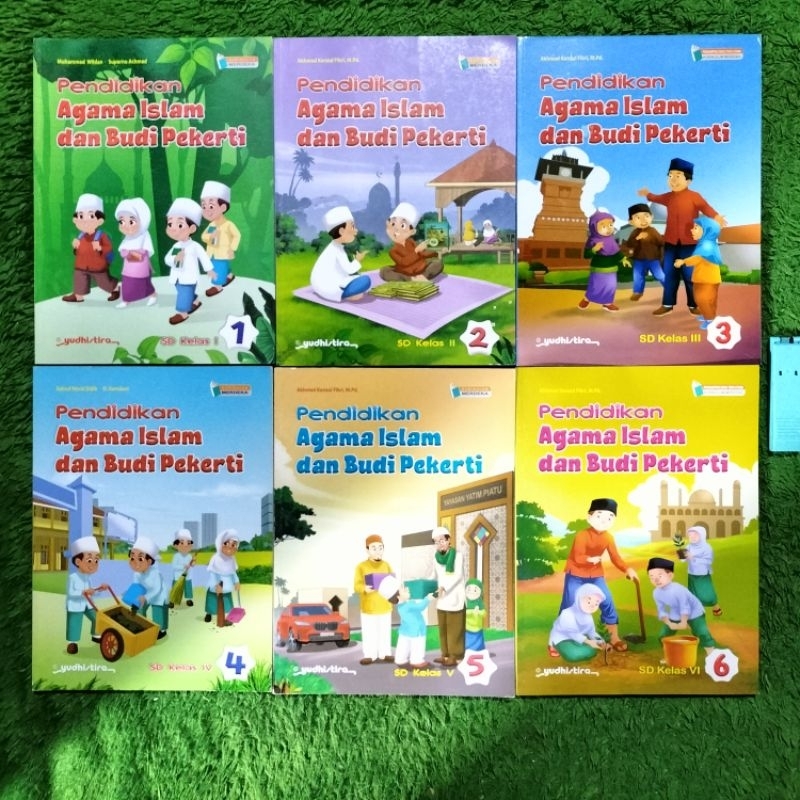 Jual ORIGINAL BUKU PENDIDIKAN AGAMA ISLAM DAN BUDI PEKERTI KELAS 1 2 3 4 5 6 SD KURIKULUM ...