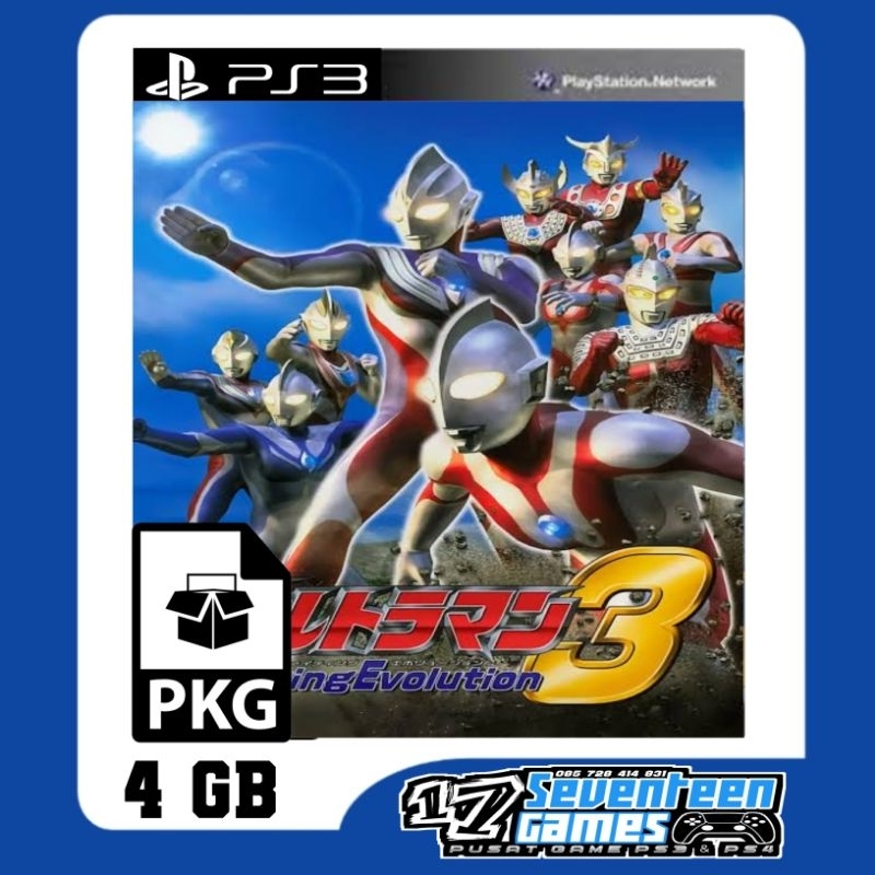 Jual Ultraman Fighting Evolution 3 Game Ps3 Cfw Hfw Hen Gembox Bitbox ...
