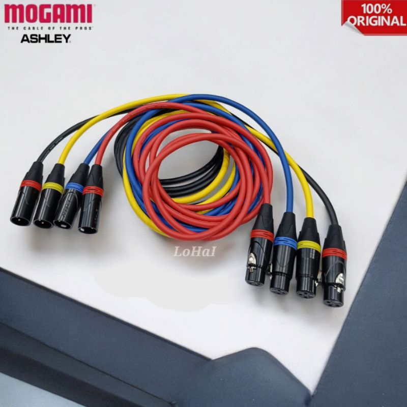 Jual Kabel Mic Mogami Original Jack 3 Pin XLR Male to XLR Female Kabel ...