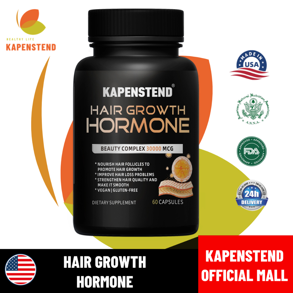 Jual KAPENSTEND hormon pertumbuhan rambut, biotin, hormon pertumbuhan ...