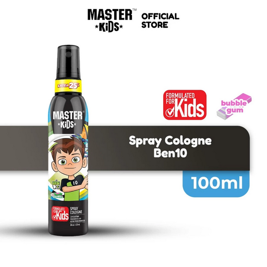 Jual Master Kids Spray Cologne Ben 10 Botol 100ml | Shopee Indonesia
