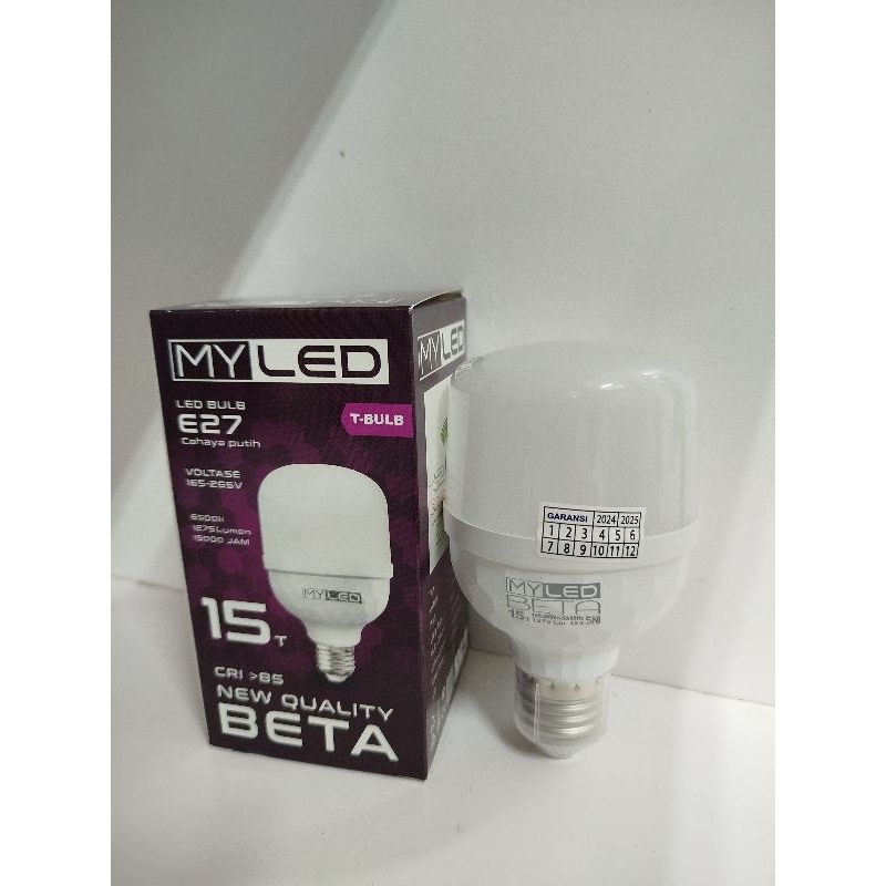 Jual Lampu LED Myled Beta 15Watt Hemat Energi dan Tahan Lama untuk Penerangan Rumah, Kantor ...