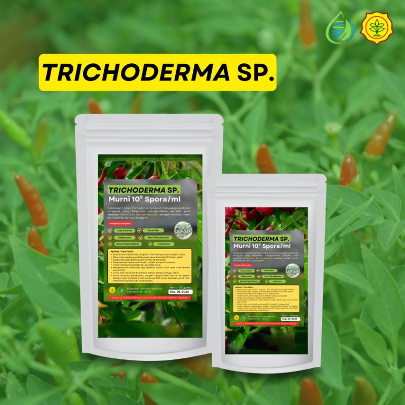 Jual TRICHODERMA SP. MURNI GRANULA 500 GRAM KERAPATAN 10 PANGKAT 9 ...