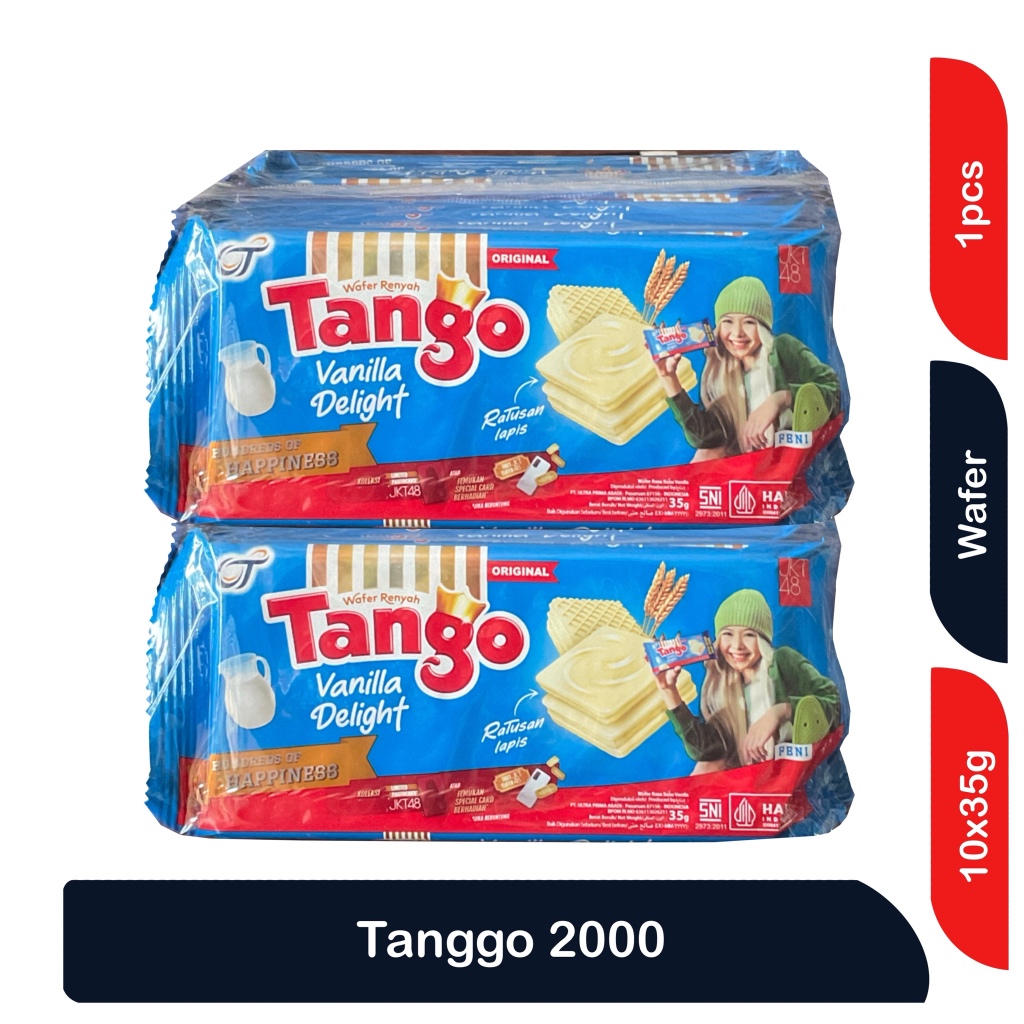 Jual Tanggo Vanilla Delight 10x35g | Shopee Indonesia