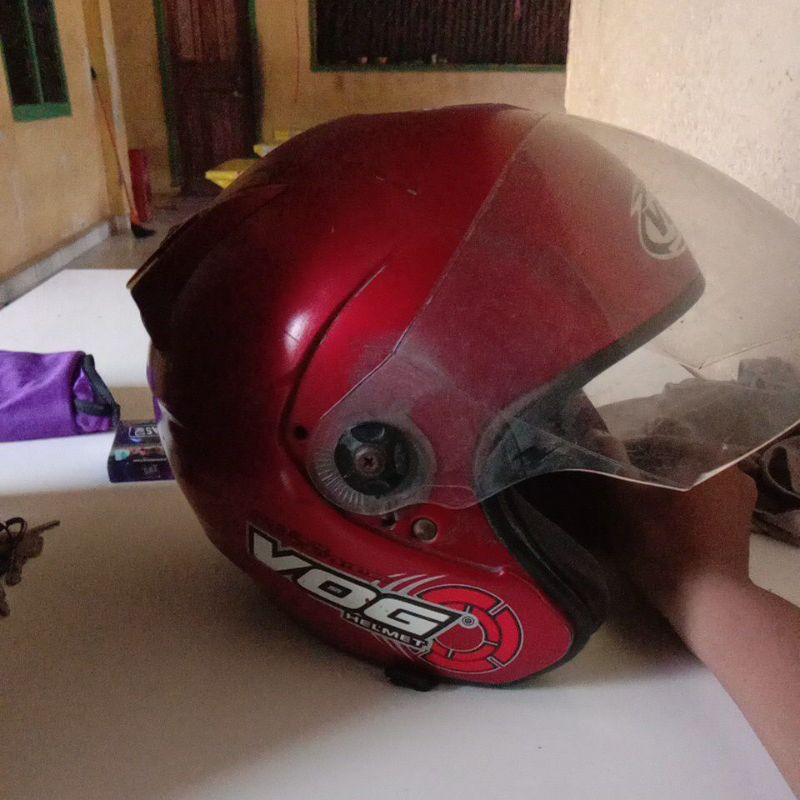 Jual VOG Helm Sepeda Motor(second) | Shopee Indonesia